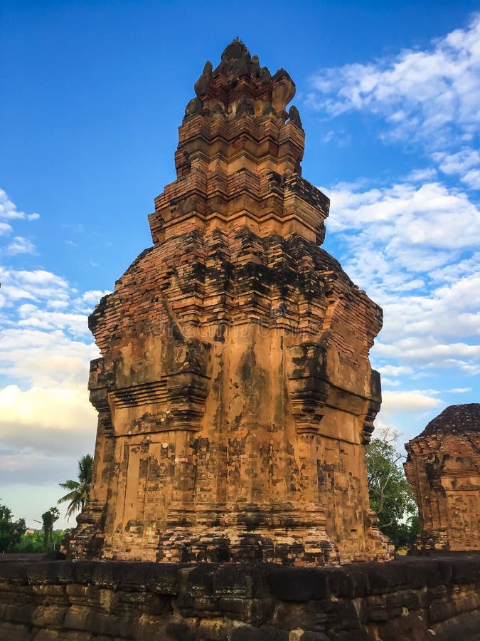 Khmer Castle stock image. Image of rock, angkor, reap - 289158019