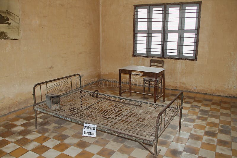 Khmer Rouge Torture Room editorial stock photo. Image of cambodia ...