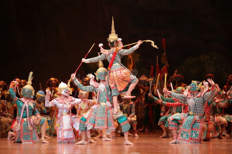 Khon is a Dance Drama Genre from Thailand. Hanuman and Sovanna Maccha ...