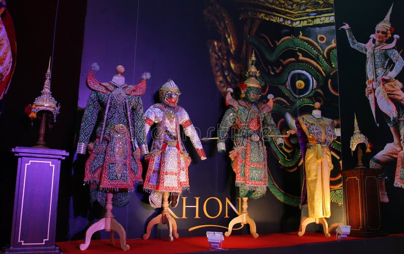 Khon Performing Arts Show Classic Thai Dance Editorial Stock Photo ...
