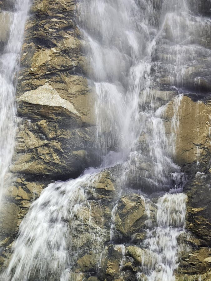Khor Fakkan Corniche Water Fall, Sharjah, UAE Stock Image - Image of ...