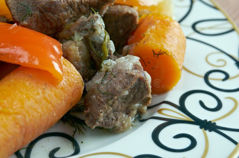 Mongolian Khorkhog stock photo. Image of cuisine, cooking - 127446750