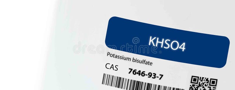 KHSO4 Potassium Bisulfate CAS 7646-93-7 Chemical Substance in White ...
