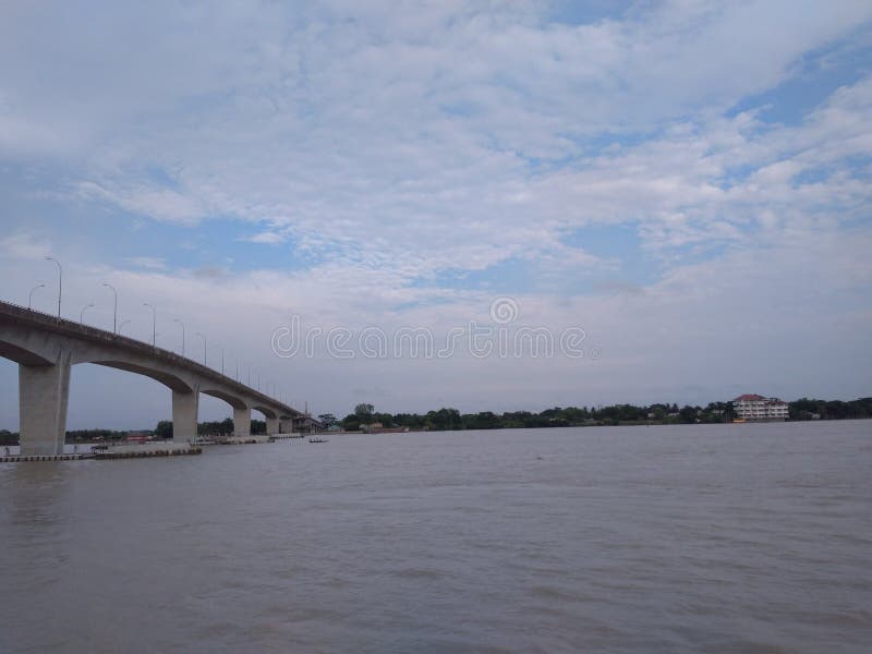 Khulna Rupsha Bridge stock image. Image of bridge, rupsha - 113987389