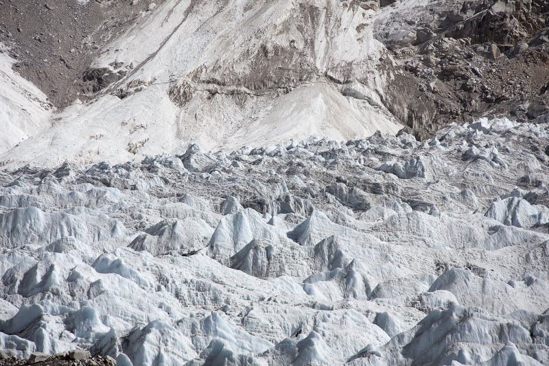 Khumbu glacier stock image. Image of asian, asia, himalayas - 64746407