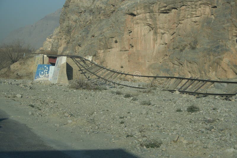 Khyber Pass in Pakistan editorial stock photo. Image of destruction ...
