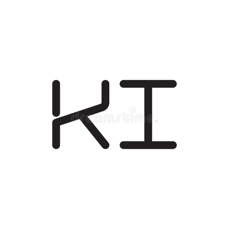 Ki Initial Letter Vector Logo Icon Stock Vector - Illustration of ...