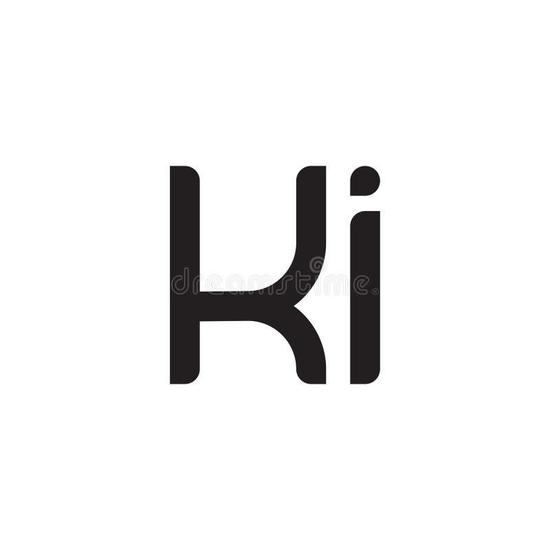 Ki Initial Letter Vector Logo Icon Stock Vector - Illustration of ...
