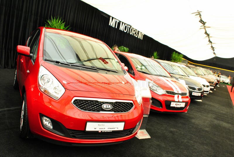 Kia collection editorial photo. Image of acceleration - 24192581