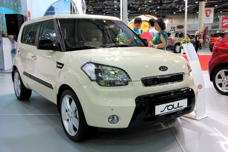 KIA Soul editorial photo. Image of presentation, racing - 37457481