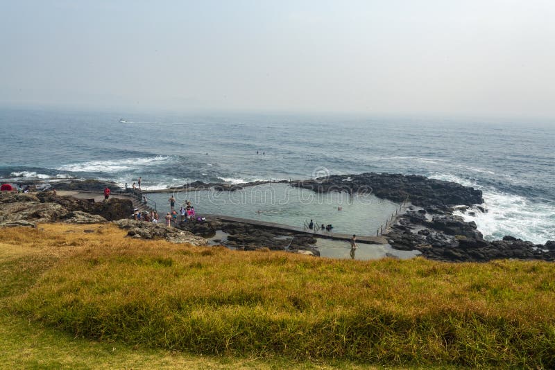 Kiama Blowhole Point Rock Pool Stock Photos - Free & Royalty-Free Stock ...