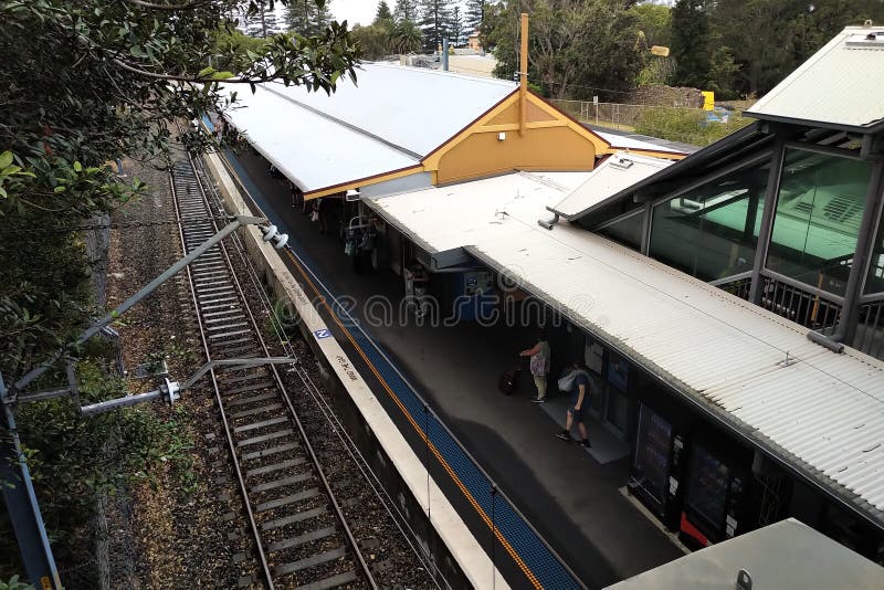 Kiama Train Station, NSW South Coast, Australia Stock Image - Image of ...