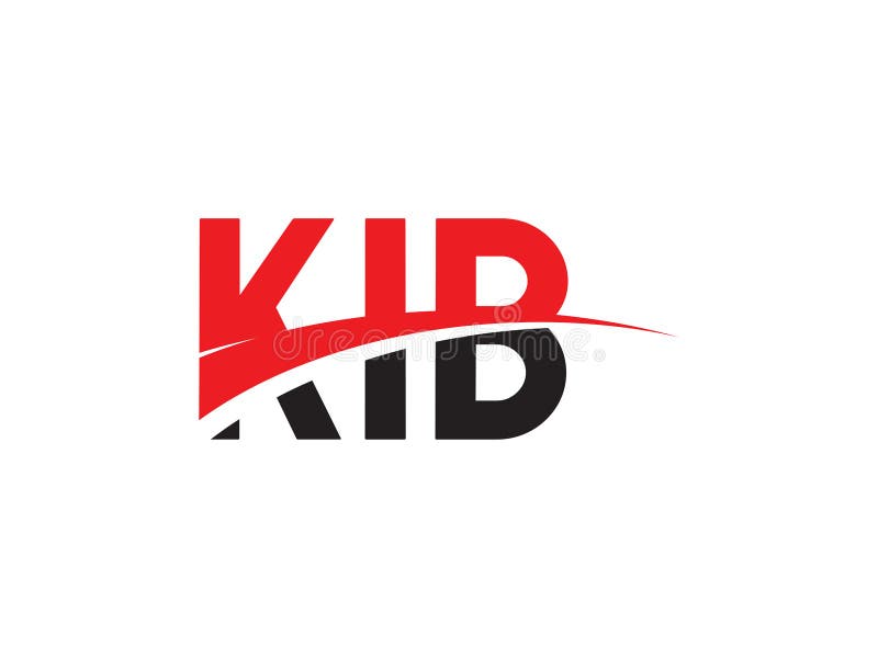 KIB Letter Initial Logo Design Vector Illustration Stock Vector ...