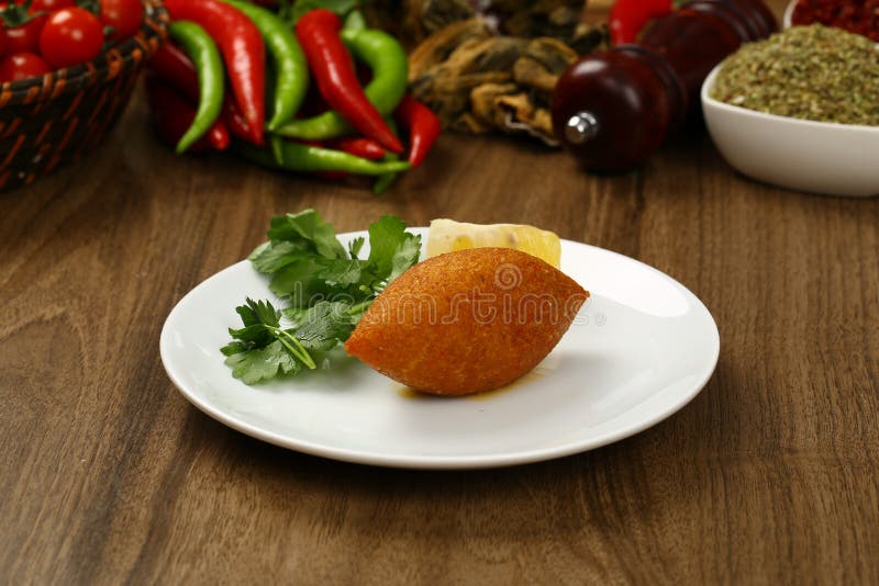 Kibbeh stock photo. Image of healthy, bulgur, kibbe, arab - 96070690