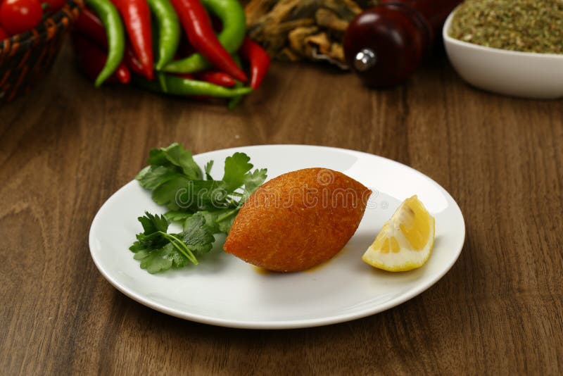 Kibbeh stock image. Image of arab, cinnamon, healthy - 96070741