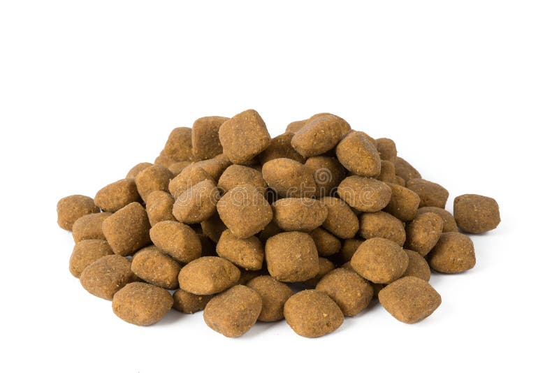 Dog Kibble or Mixture Food. Stock Image - Image of mixture, pieces ...