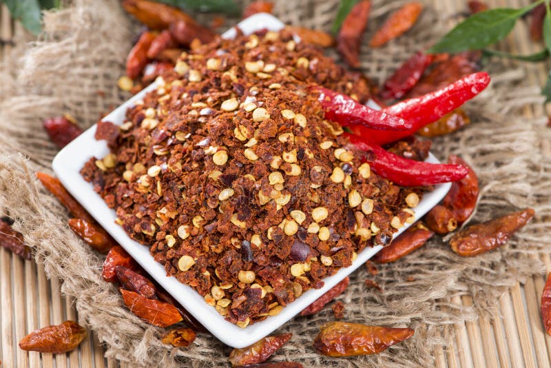 Kibbled Chilli stock image. Image of ingredients, nature - 36383309