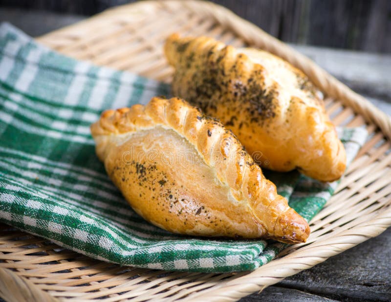 Kibin Tradicional Del Pastel Del Karaite Imagen de archivo - Imagen de ...