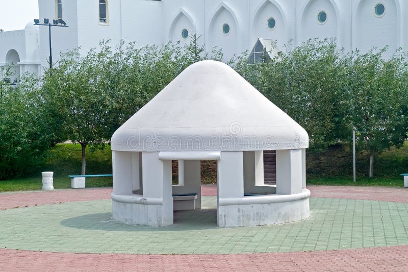 Kibitka de piedra imagen de archivo. Imagen de forma - 35231531