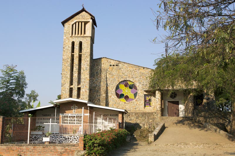 The Kibuye memorial church editorial image. Image of holy - 20154290