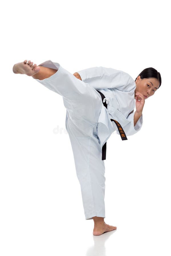 High Side Kick stock image. Image of side, belt, black - 18995323