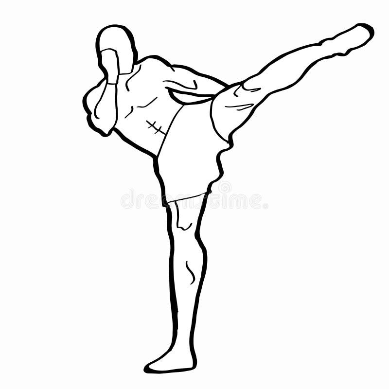 Kick Boxer Stock Illustrations – 3,554 Kick Boxer Stock Illustrations ...