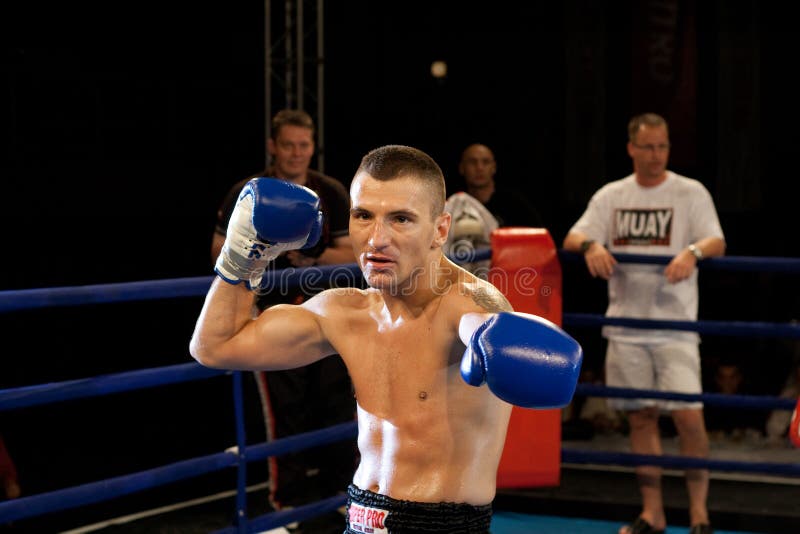 Kick Box fight editorial photo. Image of athens, pairs - 60005741