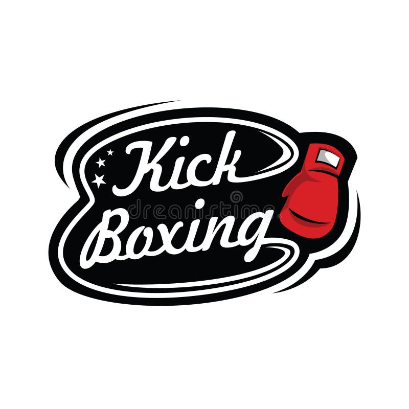 Kick Boxing and Martial Arts Logo Vector Stock Vector - Illustration of ...