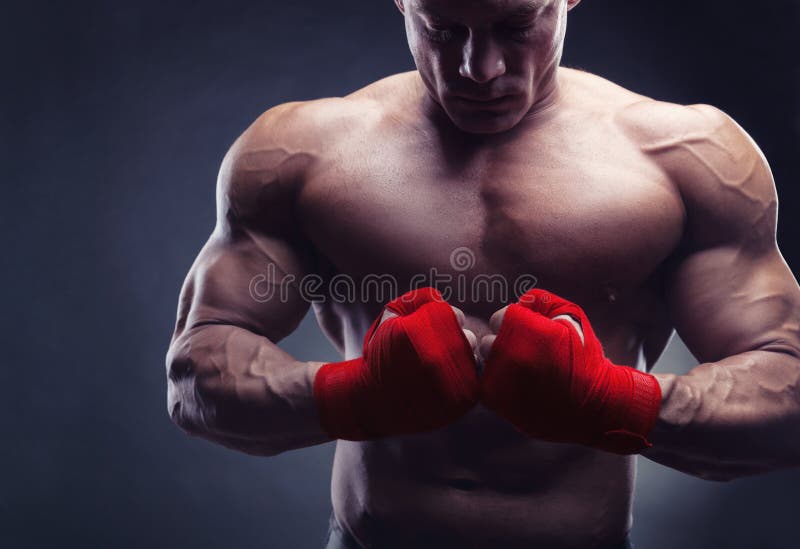 Kickboxing stock foto. Image of atletisch, vechter, atleet - 117366952