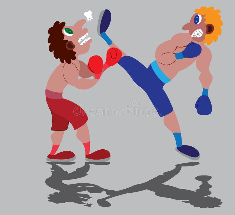 Kickboxer Stock Illustrations – 190 Kickboxer Stock Illustrations ...