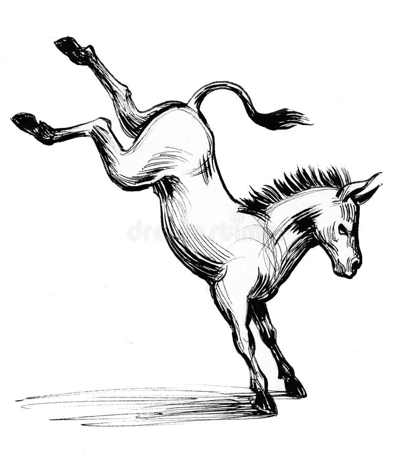 Ink Donkey Stock Illustrations – 436 Ink Donkey Stock Illustrations ...