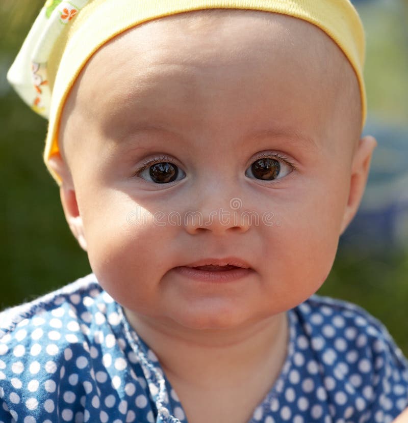 Kid. stock image. Image of baby, look, surprise, childhood - 17410799