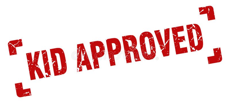 Kid Approved Vector Stamp Stock Illustrations – 226 Kid Approved Vector ...