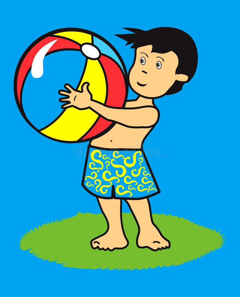 Beach Ball Kid Stock Illustrations – 5,979 Beach Ball Kid Stock ...