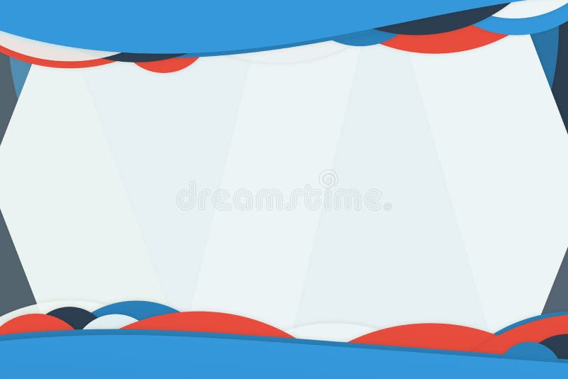 Kid Blue and Red Background Stock Illustration - Illustration of curve ...