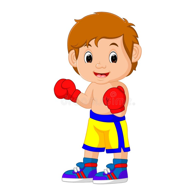 Kid boxing stock vector. Illustration of boxing, training - 84830170 Kid boxing stock vector. Illustration of boxing, training - 84830170