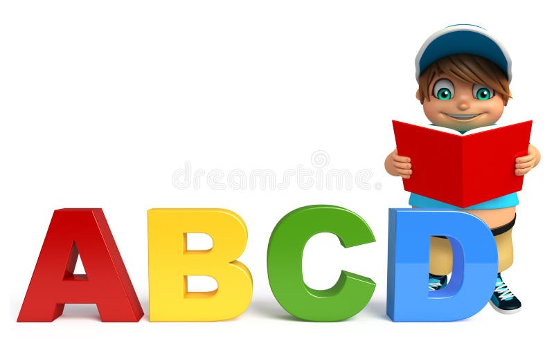 Kid Boy Abcd Sign Book Stock Illustrations – 11 Kid Boy Abcd Sign Book ...