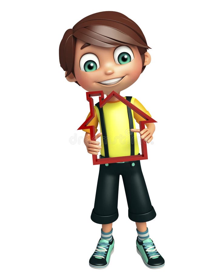 3d Kid Boy Home Sign Stock Illustrations – 109 3d Kid Boy Home Sign ...