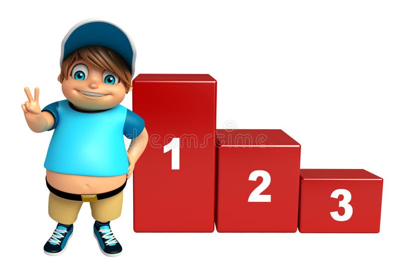 Kid boy with Level stock illustration. Illustration of cheerful - 77533000