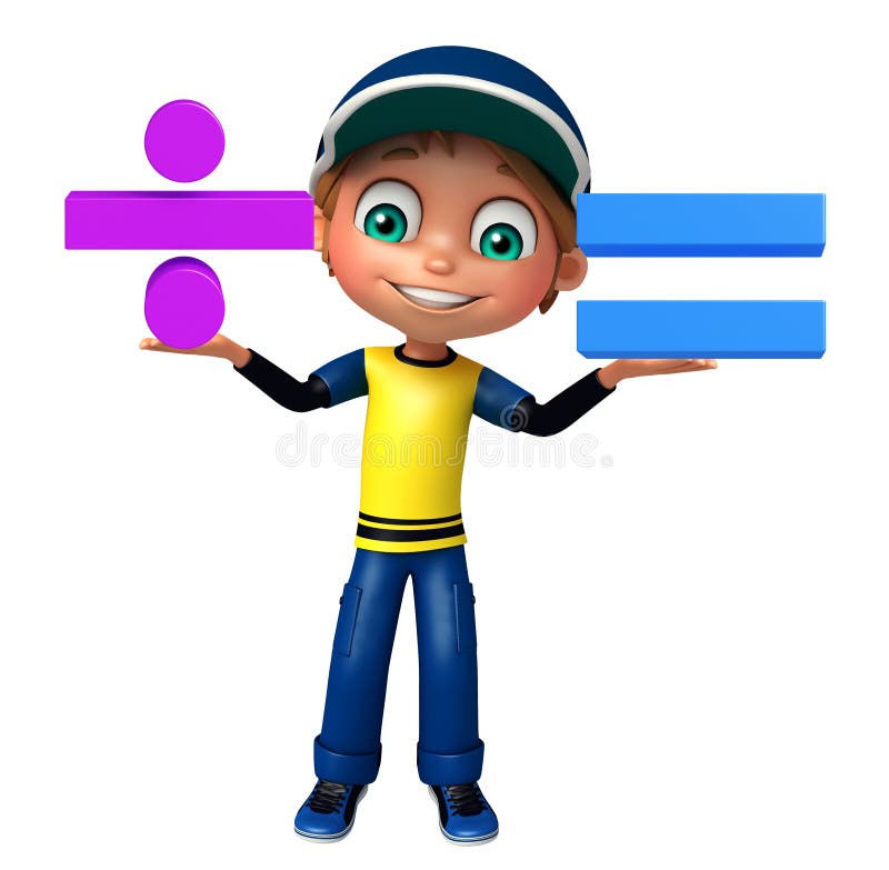 Kid Boy Math Sign Book Stock Illustrations – 50 Kid Boy Math Sign Book ...