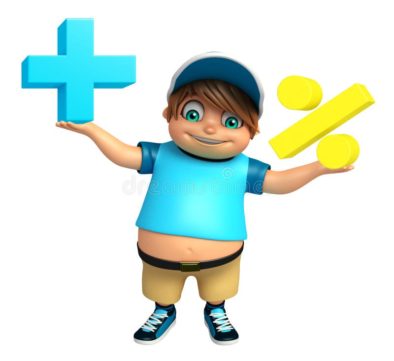 Kid Boy Math Sign Book Stock Illustrations – 50 Kid Boy Math Sign Book ...