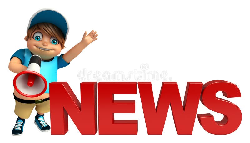 News Kid Stock Illustrations – 1,088 News Kid Stock Illustrations ...