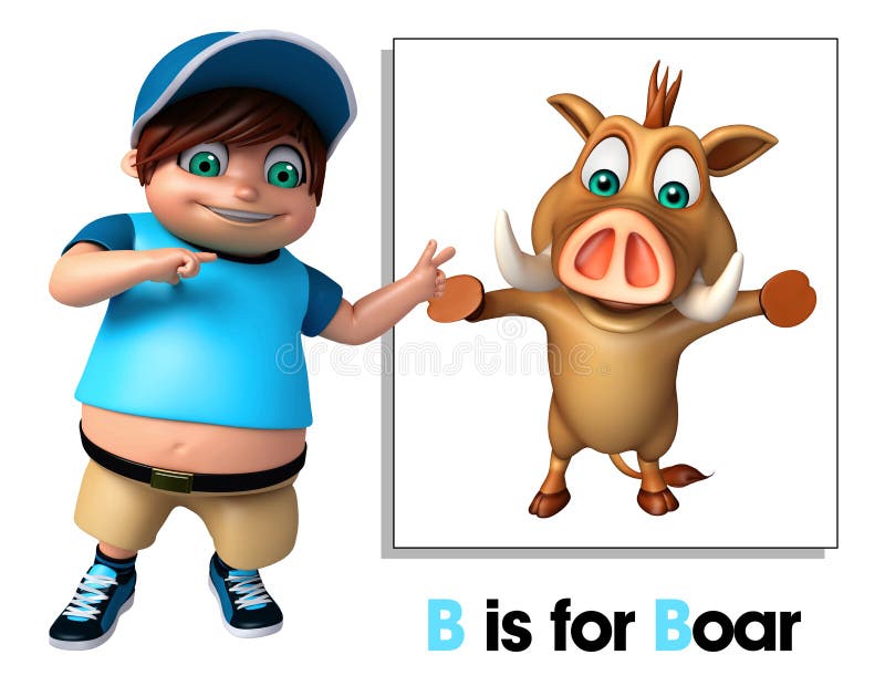 Kid Boy Pointing Boar Stock Illustrations – 5 Kid Boy Pointing Boar ...
