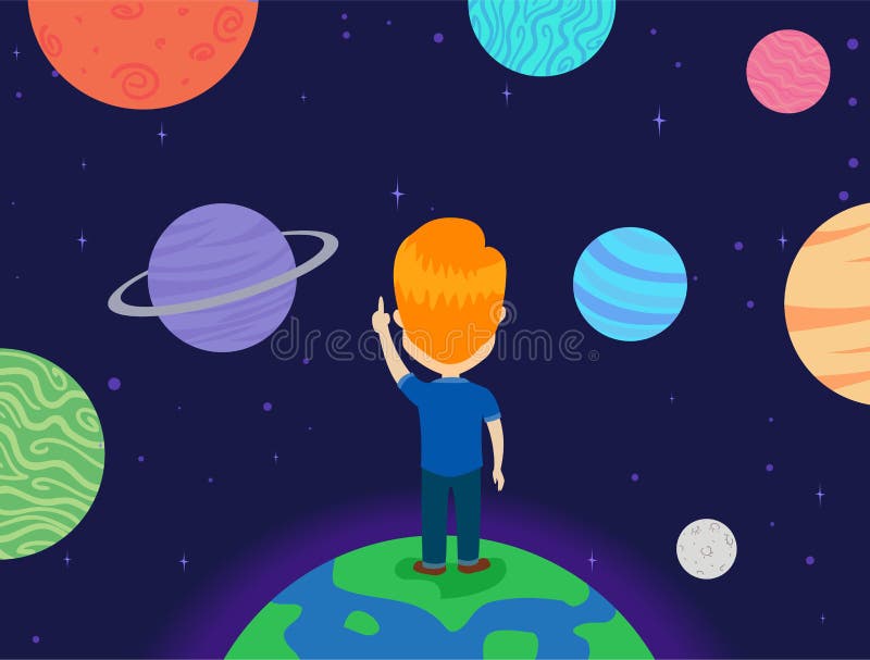 Illustration of Earth and Books Stock Vector - Illustration of world ...