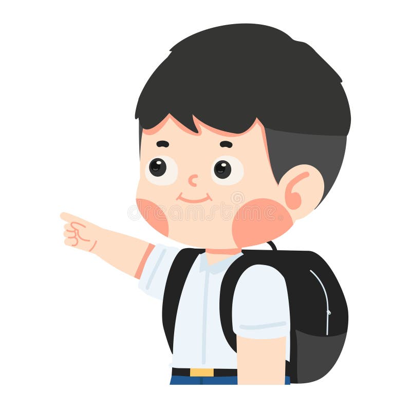 Kid Finger Pointing Stock Illustrations – 1,874 Kid Finger Pointing ...