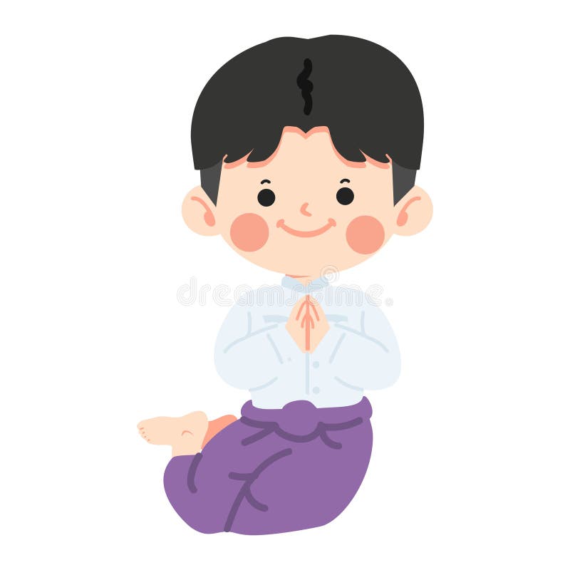 Happy Thai Kid Parade Stock Illustrations – 4 Happy Thai Kid Parade ...