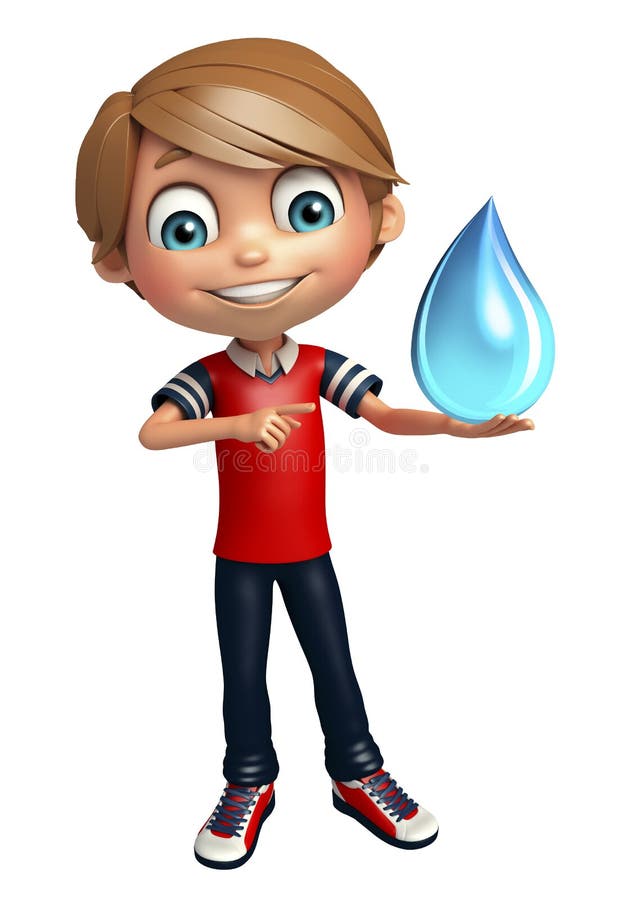 Kid Boy Water Drop Stock Illustrations – 570 Kid Boy Water Drop Stock ...
