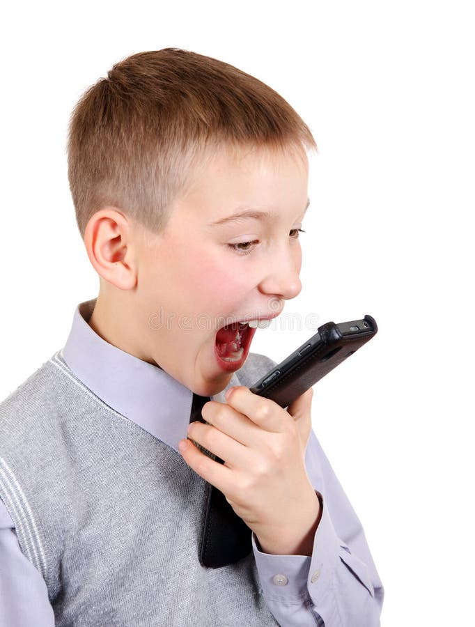 Yell Phone Kid Stock Photos - Free & Royalty-Free Stock Photos from ...