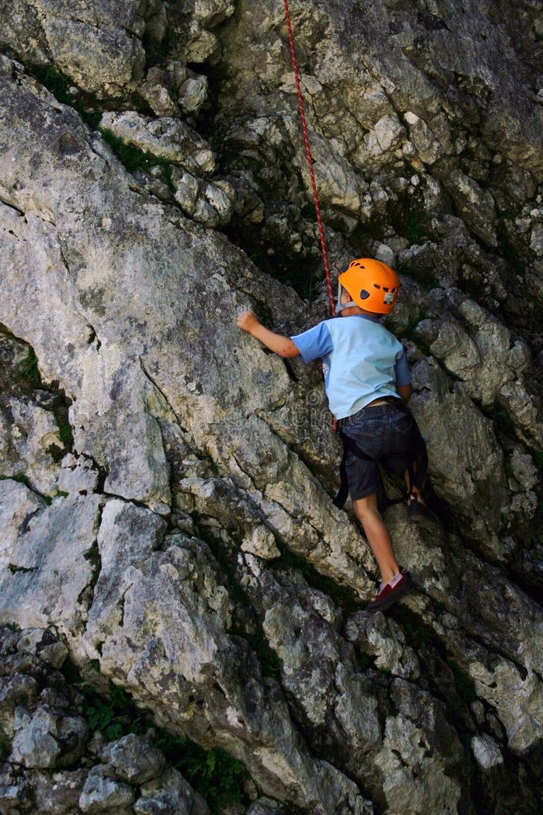 4,869 Kid Climbing Mountain Stock Photos - Free & Royalty-Free Stock ...