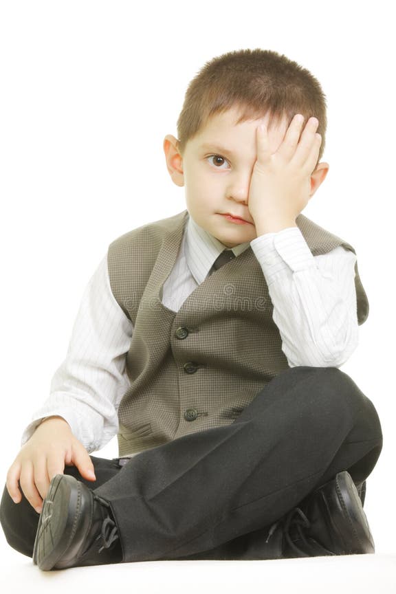 Kid closing eye stock photo. Image of tidy, closed, serene - 11404008